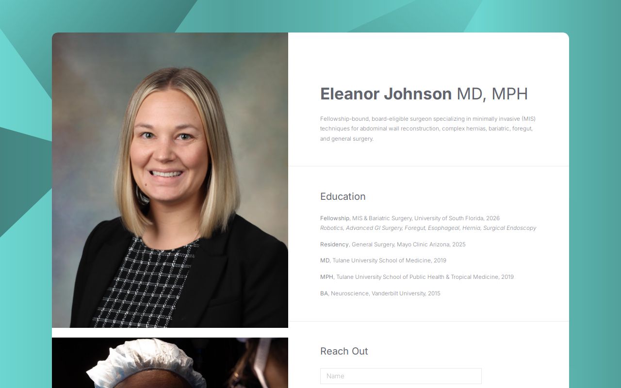 Eleanor Johnson, MD, MPH